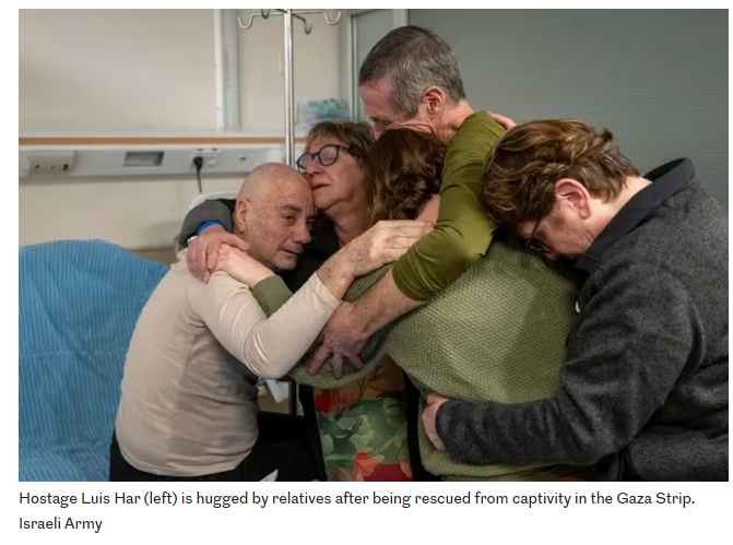 The Associated Press make story about rescue of two Israeli hostages ...